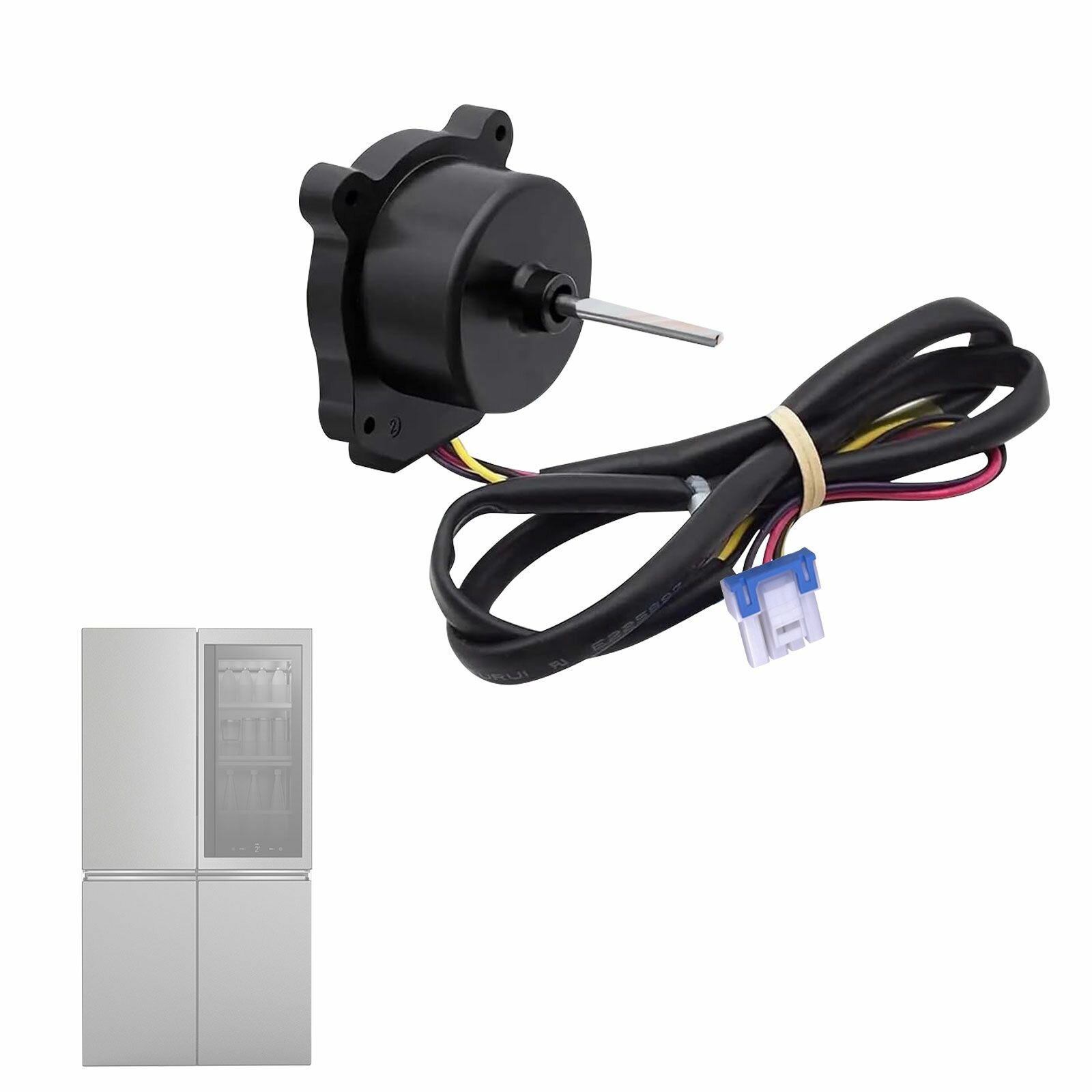 Простой запасной вентиляторный мотор для холодильника усиленная конструкция охлаждения