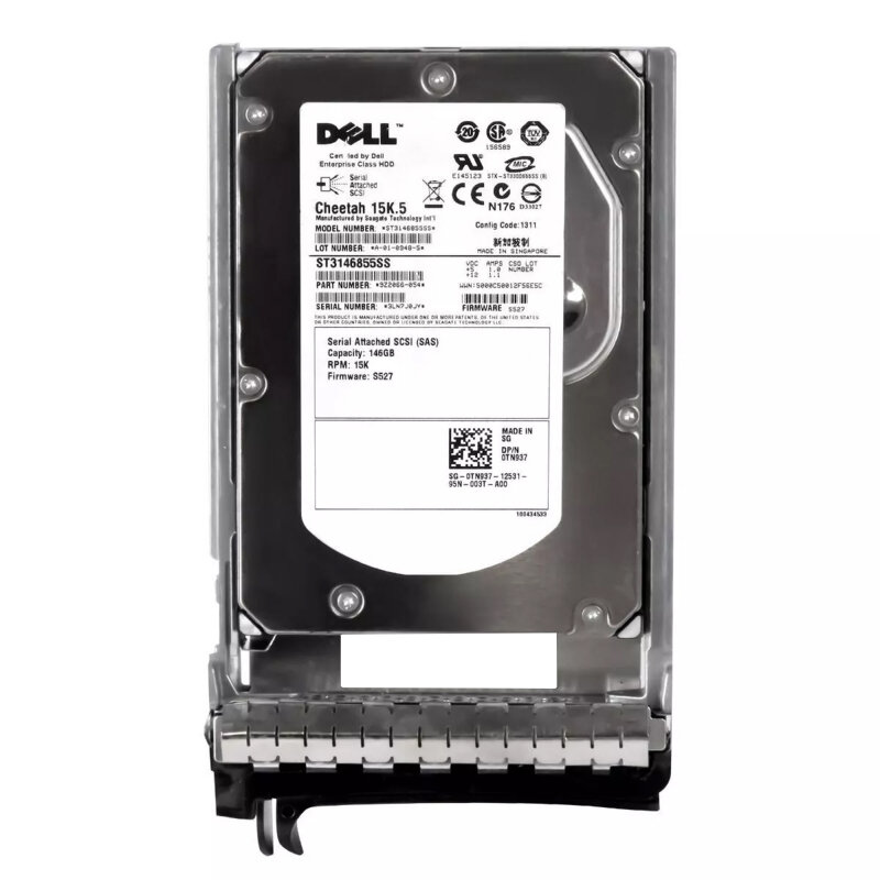 Жесткий диск Dell 9Z2066-054 146Gb SAS 3,5" HDD