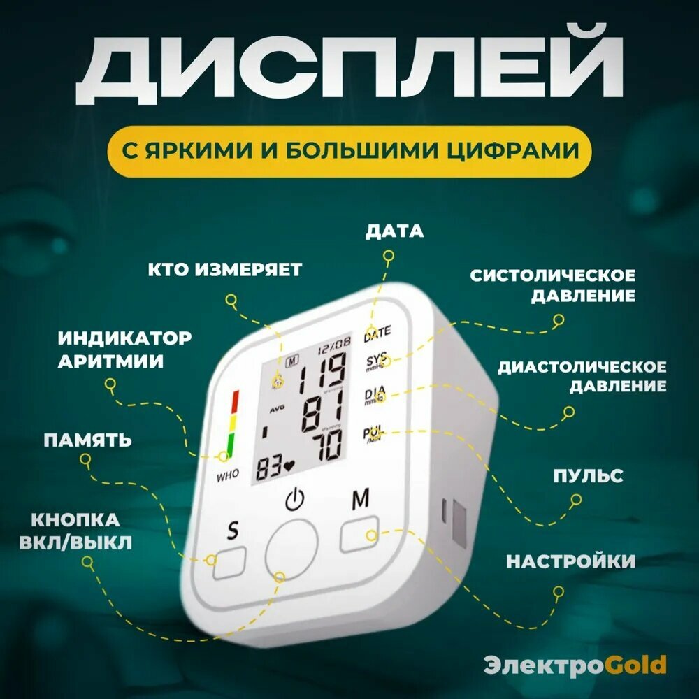 Кардиомонитор, белый — фото 1