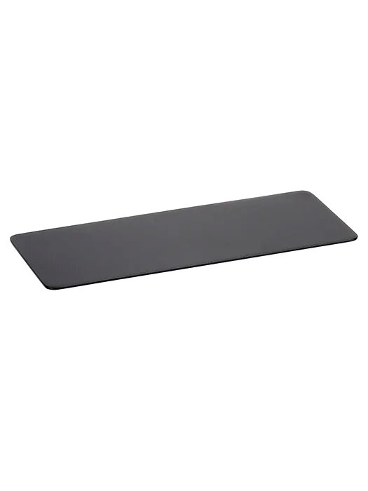 Полка под зеркало Bemeta Organic Black 167102370 30 см, прямая, черная, матовая, полка для ванной