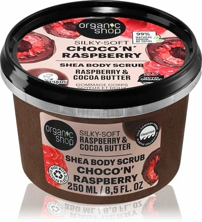 Скраб Organic Shop Choco'n'Raspberry, 250 мл