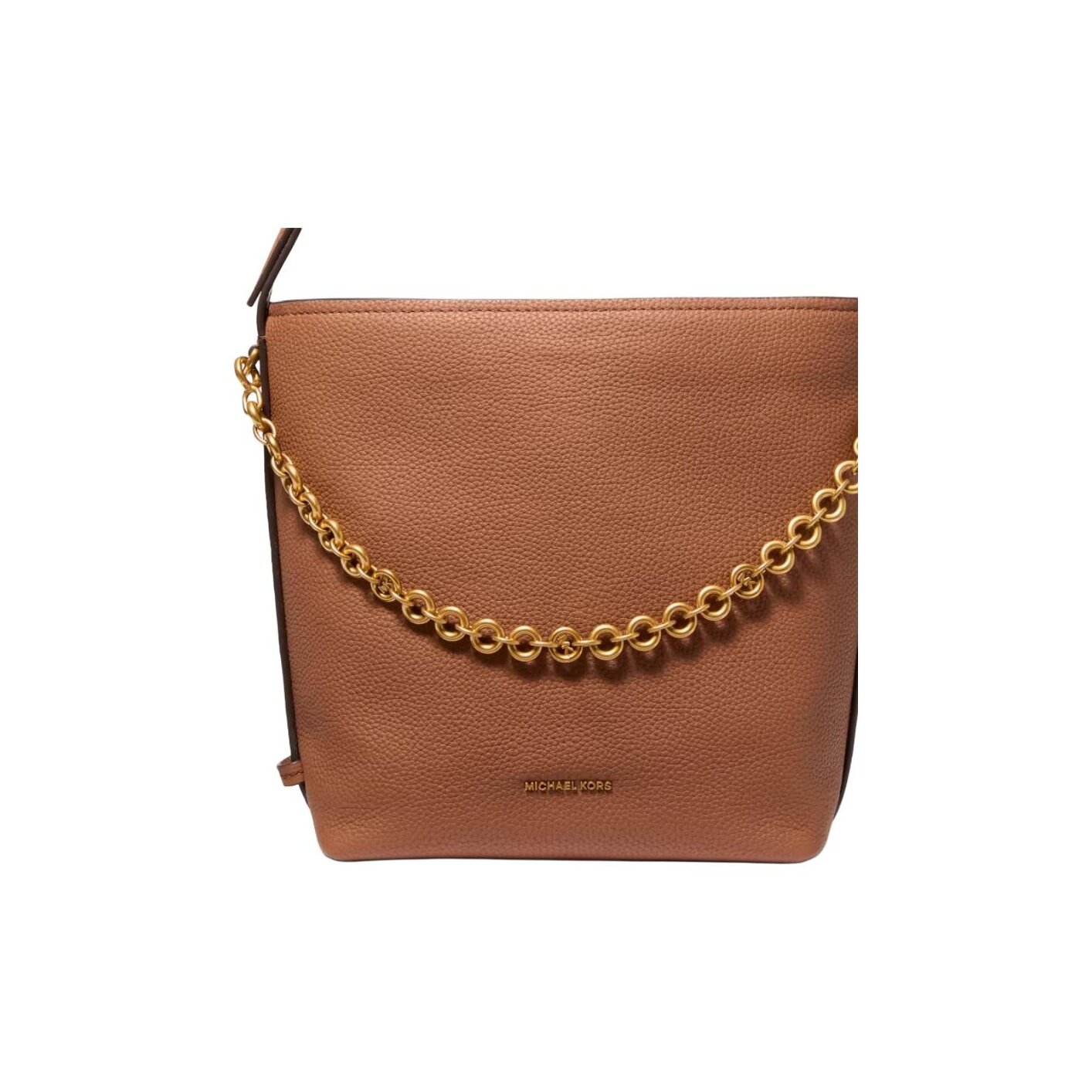 Сумка MICHAEL KORS, фактура матовая, коричневый — фото 1