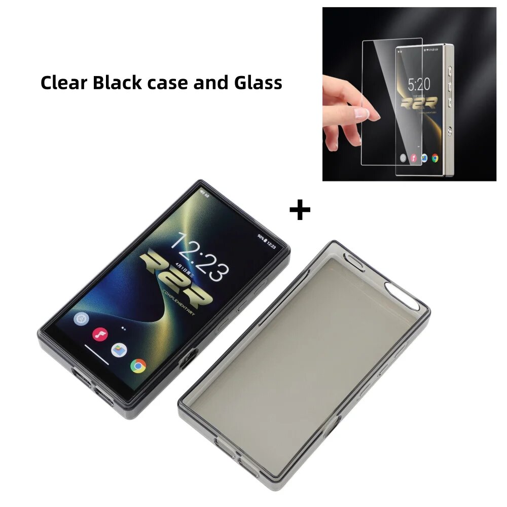 Чехол Running Camel Black case and Glass для Fiio M33 R2R