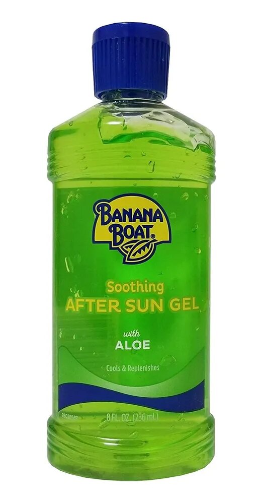 Banana Boat, Успокаивающий гель после загара с алоэ, 236 мл, средство от солнечных ожогов