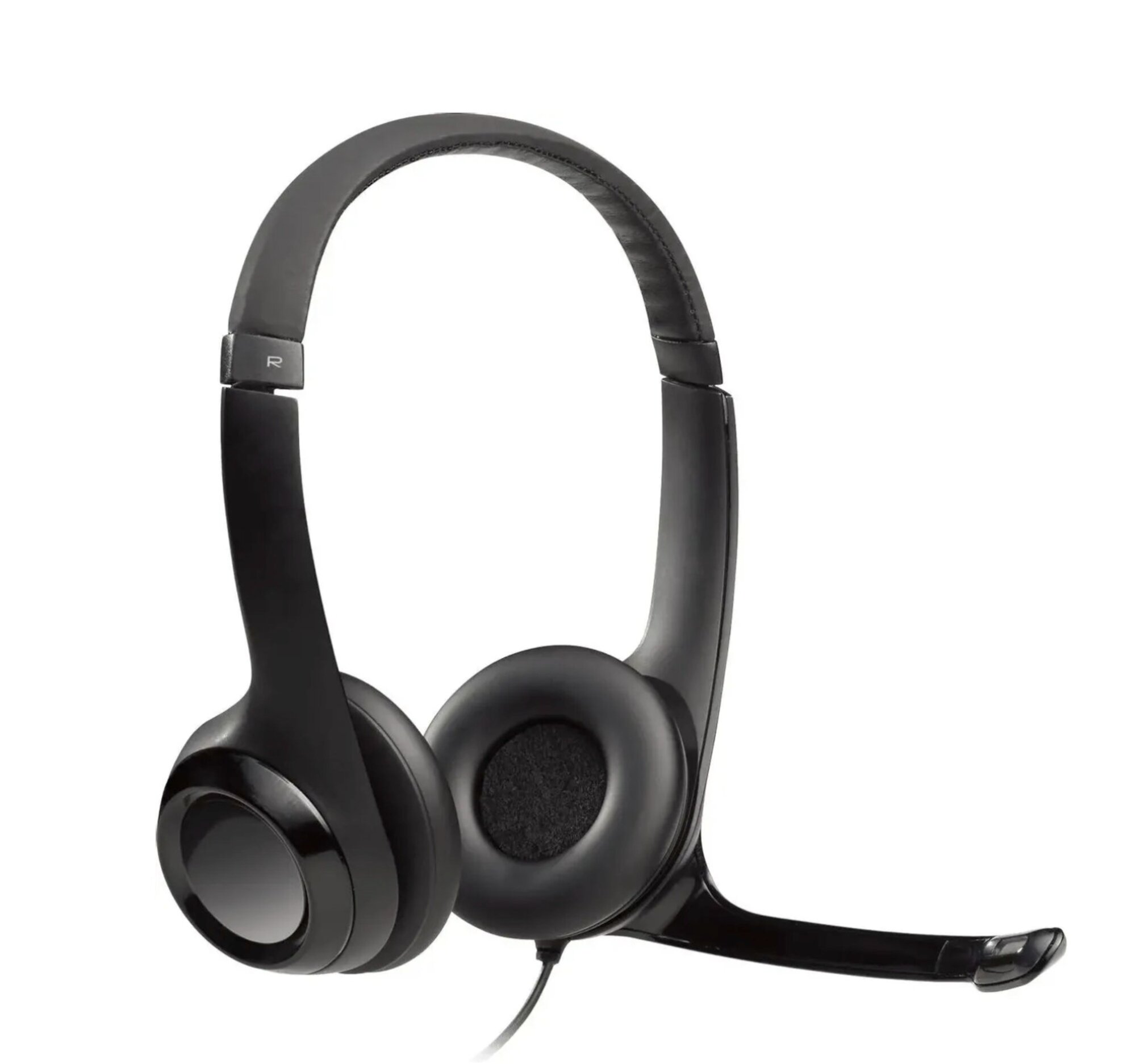Наушники проводные LOGITECH STEREO H390, черный (981-000803)