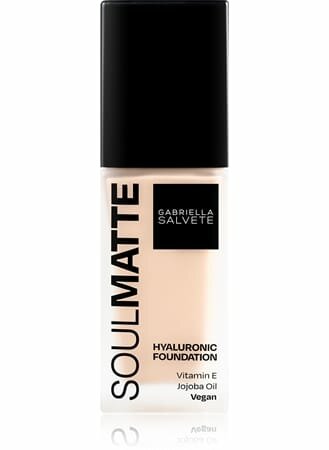 Тональный крем Gabriella Salvete soulmatte hyaluronic foundation, оттенок 02c ivory cold, 30 мл