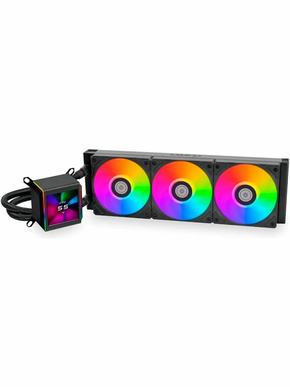 Система водяного охлаждения для ПК Lian Li GA II LCD 360 G89. GA2ALCD36B.00