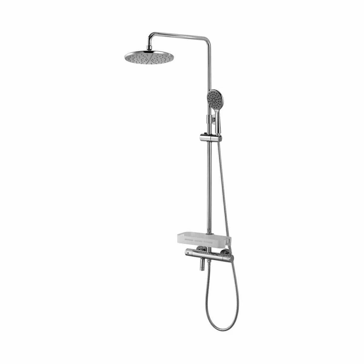 Душевая система Lemark Tropic LM7010C, с термостатом, хромированный