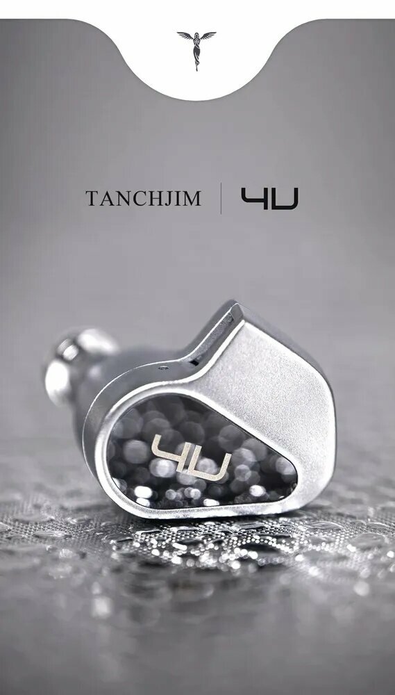 Tanchjim Наушники проводные, серебристый