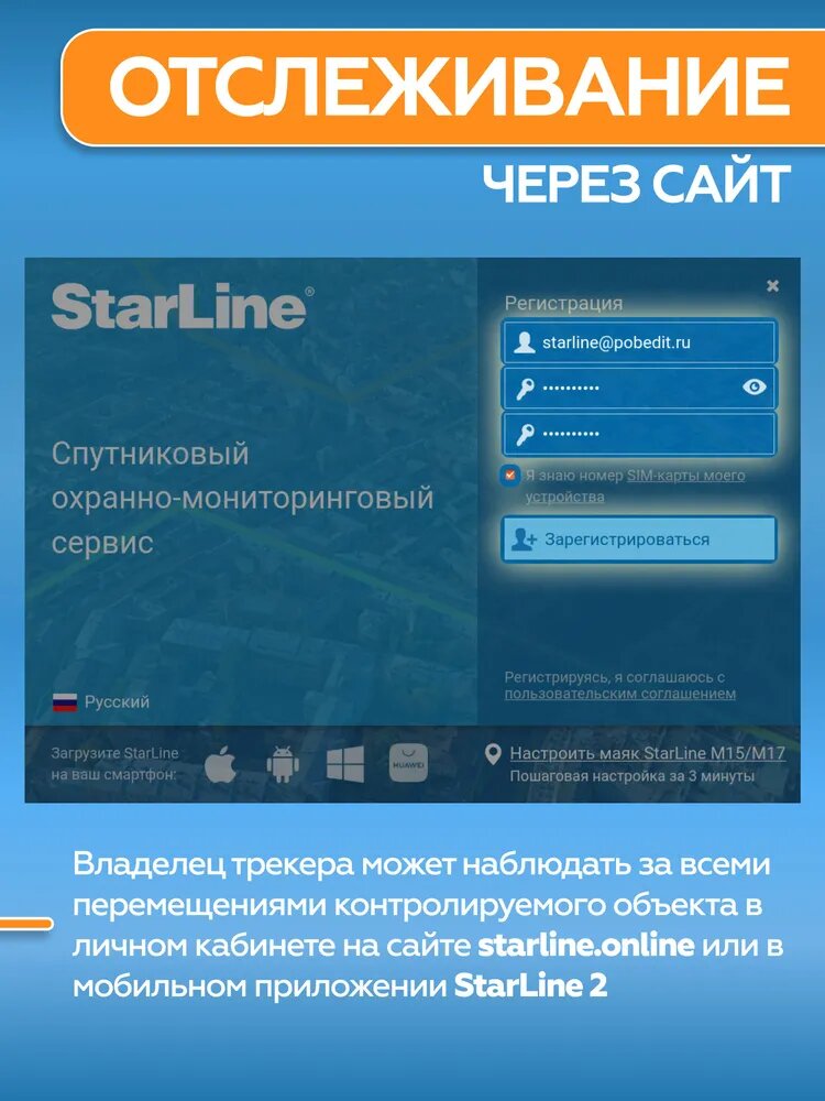 Антенна автомобильная для сигнализации StarLine GPS ГЛОНАСС Мастер, антенна Старлайн