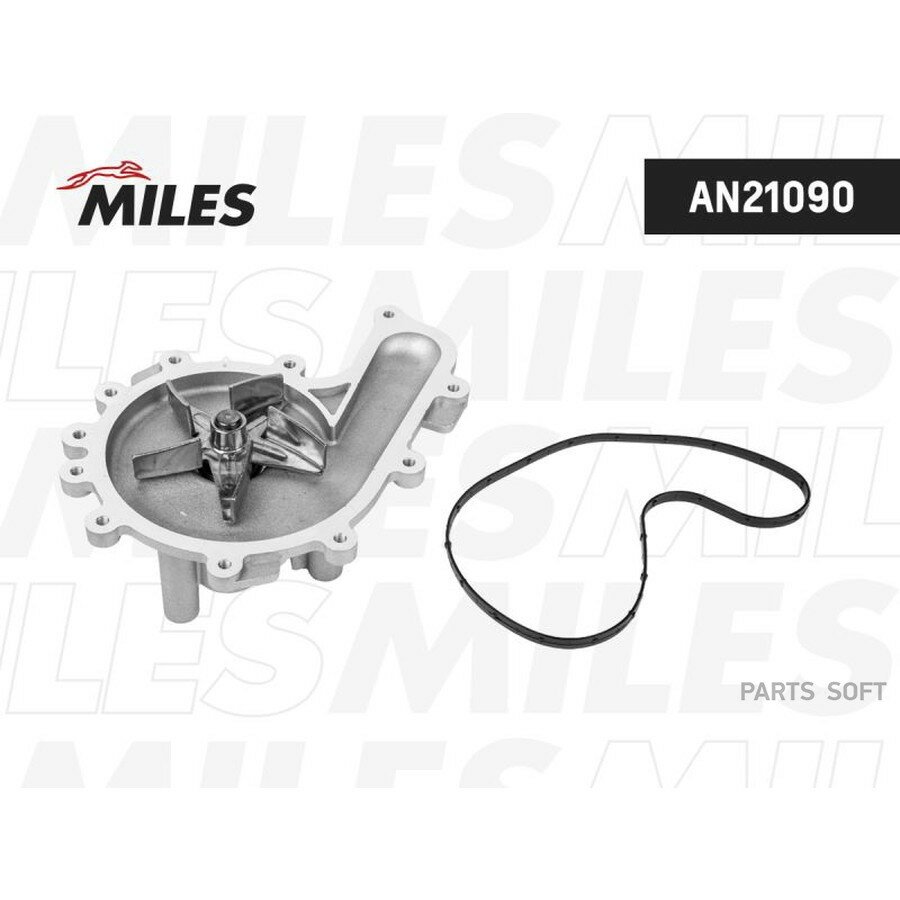 MILES AN21090 Насос водяной PEUGEOT BOXER/CITROEN JUMPER/FIAT DUCATO/FORD TRANSIT 06> ()