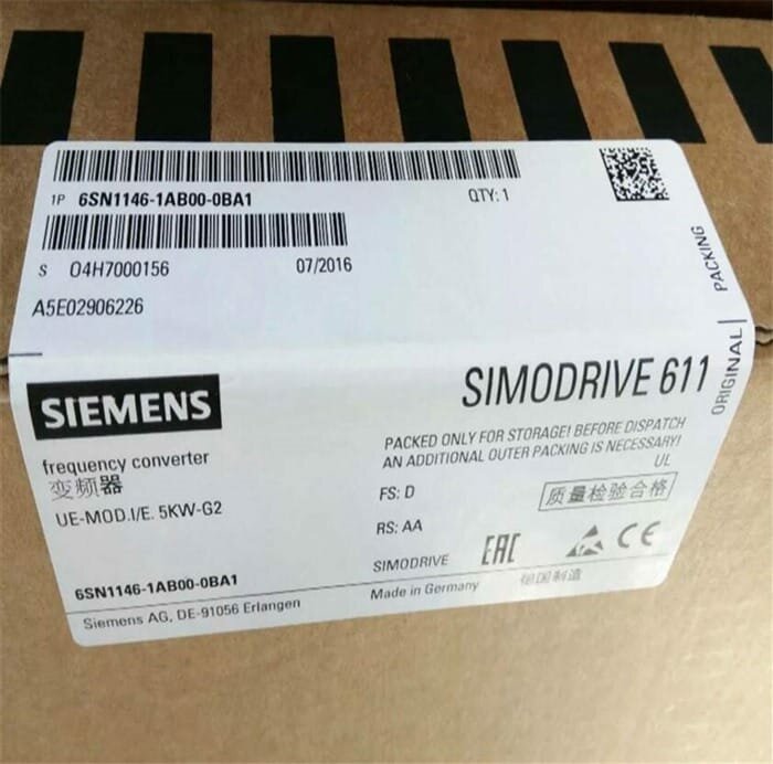 Модуль Siemens 6SN1146-1AB00-0BA1 6SN1 146-1AB00-0BA1 Frequency Converter
