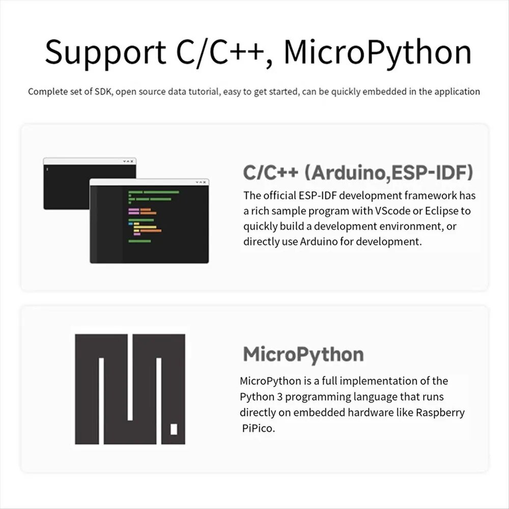 Мини-Плата Разработки ESP32-S3-Zero Модуль ESP32-C3FN — фото 1