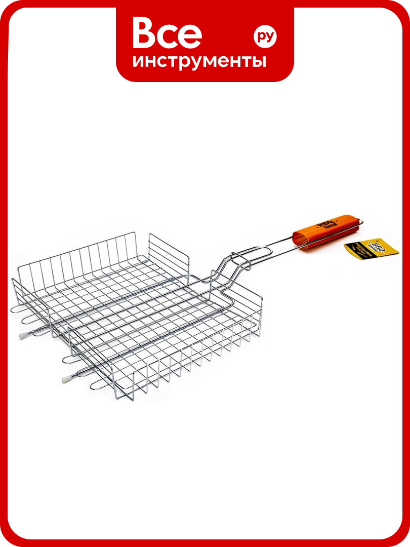 Глубокая решетка-гриль ROYALGRILL BBQ time 28х22cm, 80-015