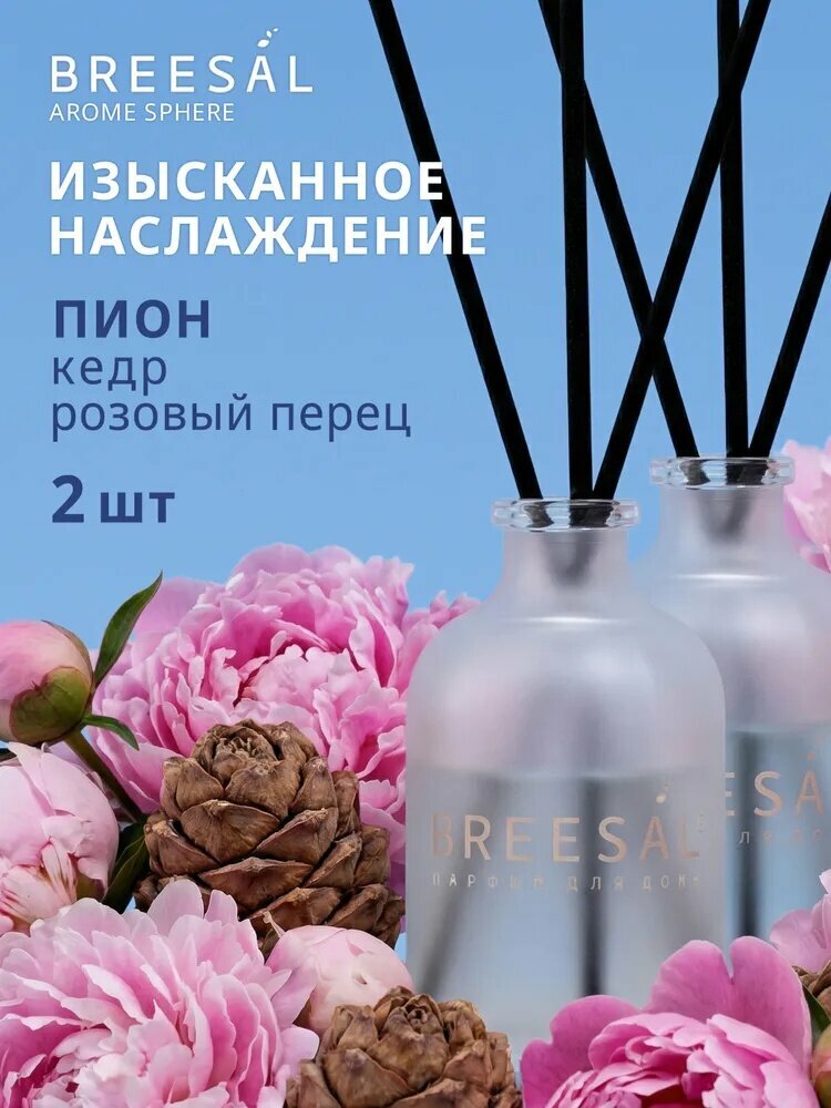 Диффузор для дома, ароматизатор с палочками , 2 шт