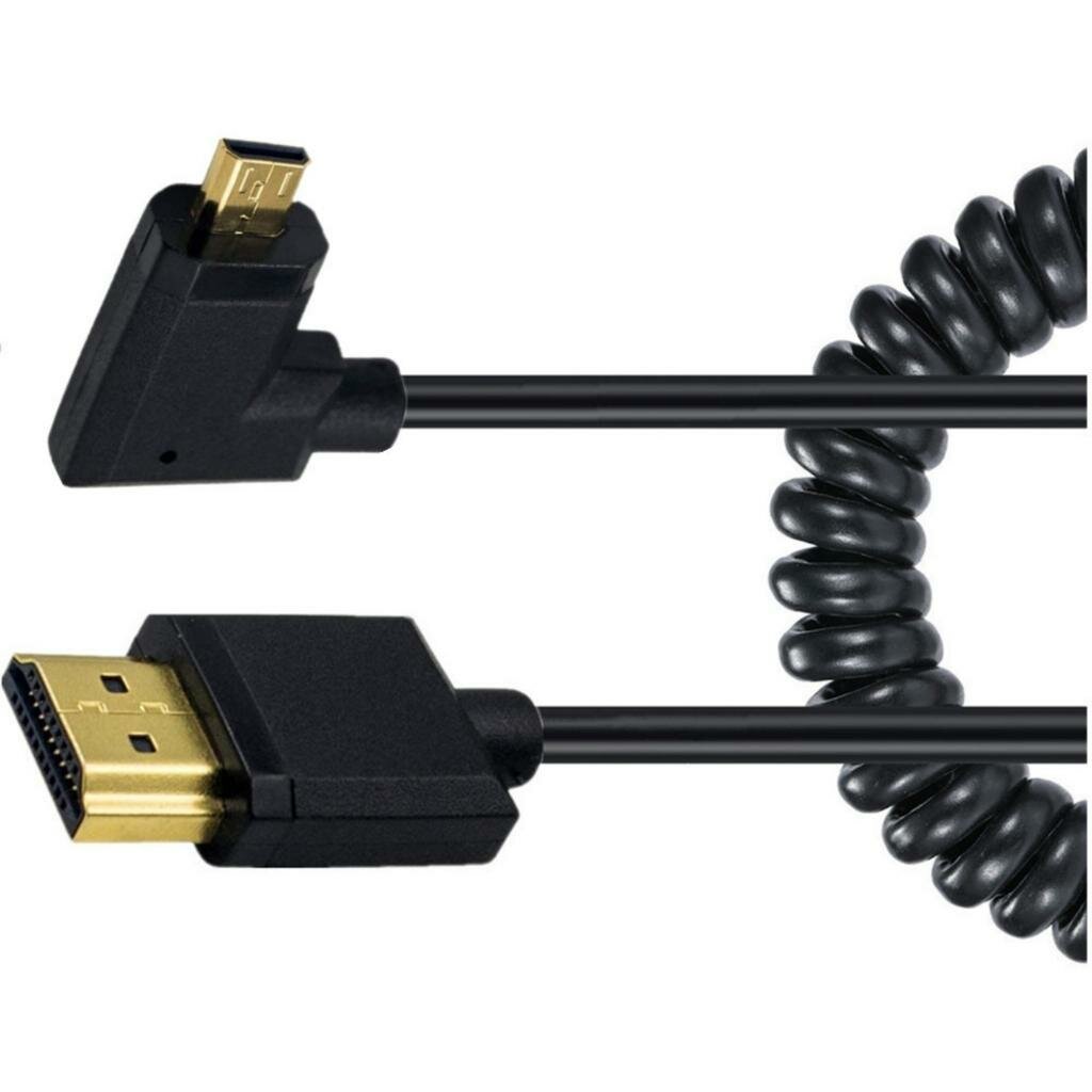 Кабель HDMI–HDMI, Наклон влево