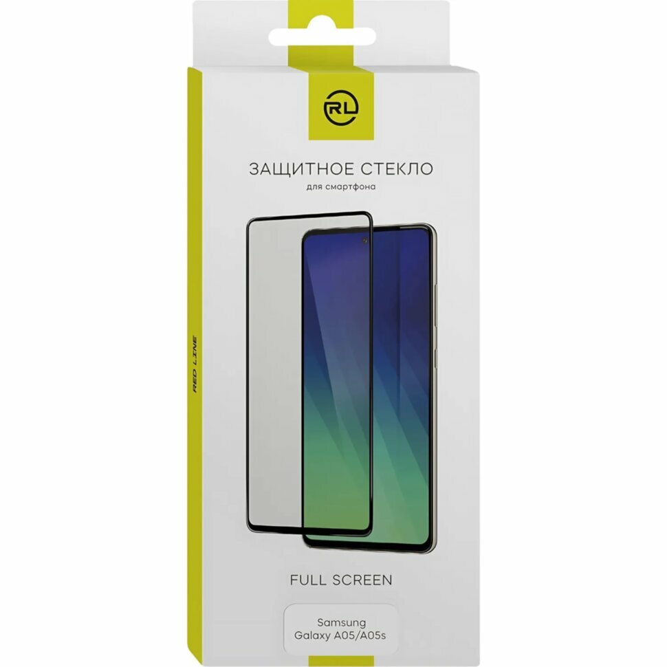 Защитное стекло Red Line Samsung Galaxy A05/A05s FULL GLUE чер(УТ000038286), 2146517