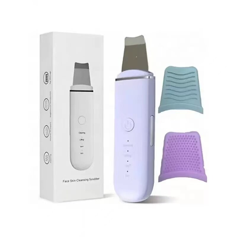 Xiaomi ультразвуковой скрабер для лица, Фиолетовый box