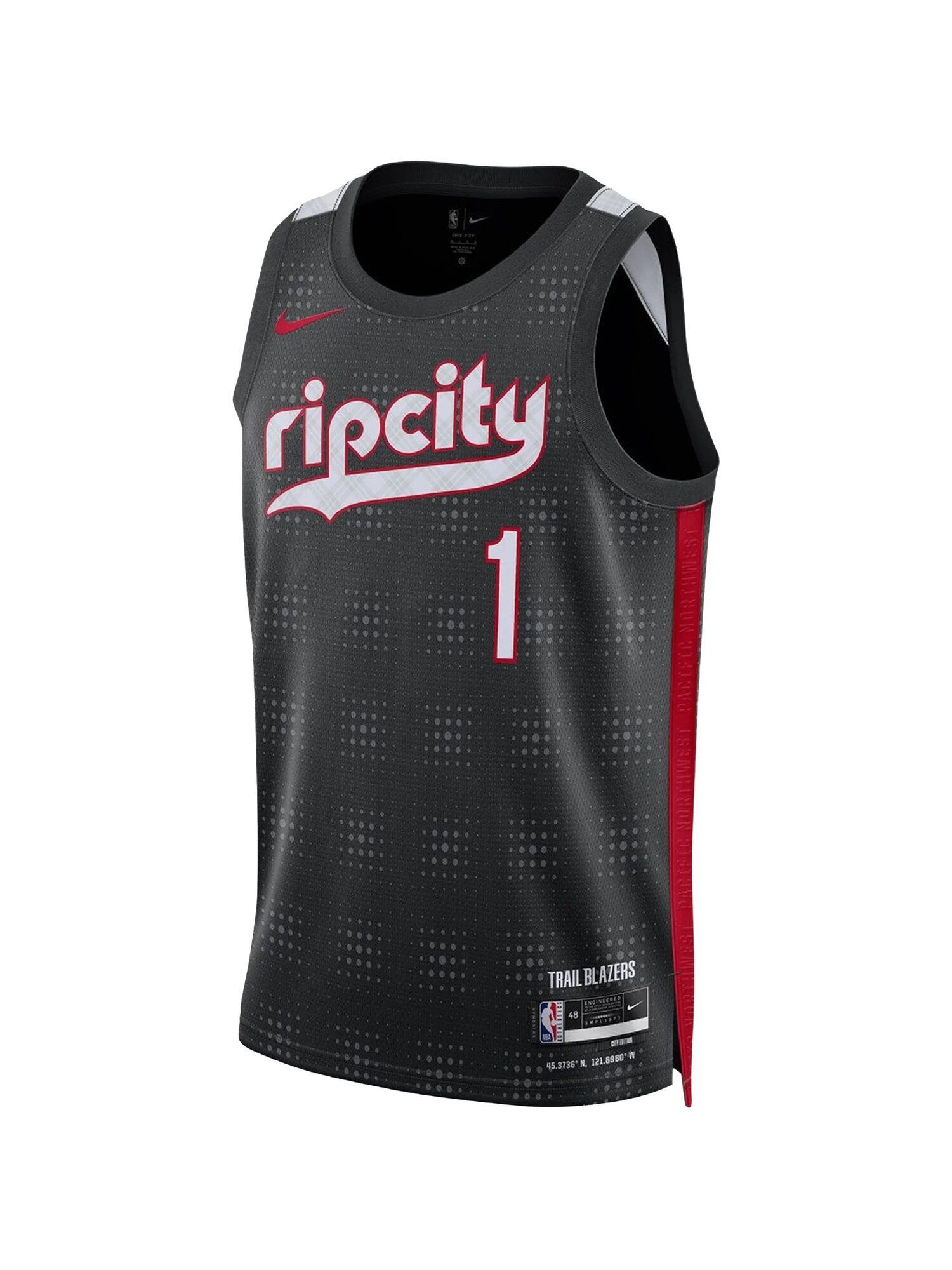 Топ Trail Blazers Anfernee Simons 2024/25 Swingman