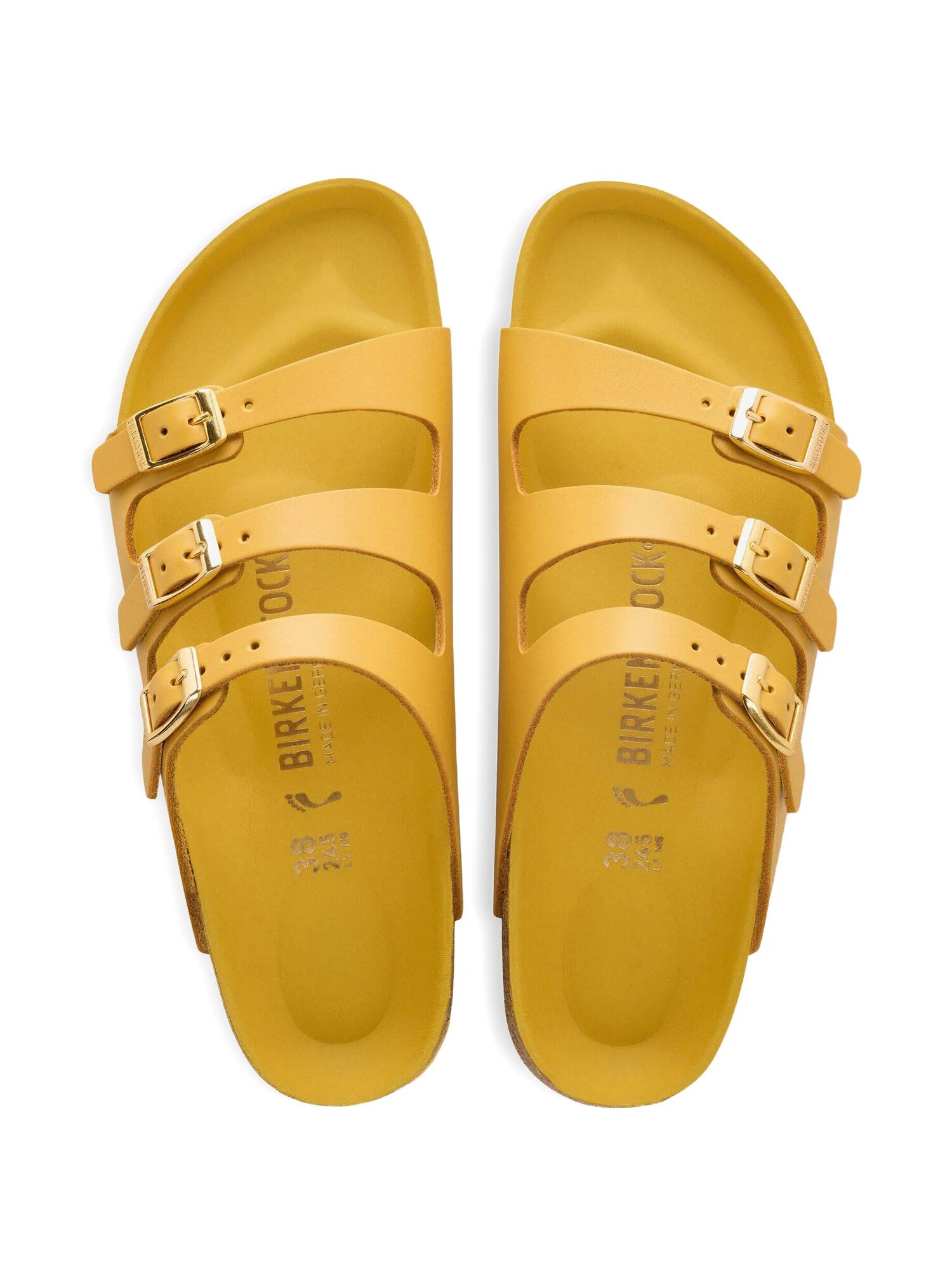 Сандалии Birkenstock Florida Fresh, размер 39 EU, Желтый — фото 1