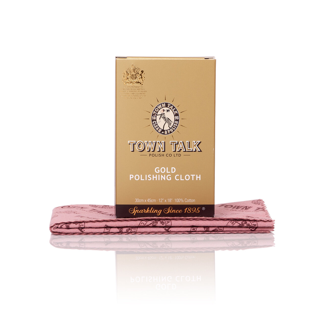 Салфетка для полировки золота TownTalk Polish TT096 Gold Polishing Cloth, 30 х 45 см