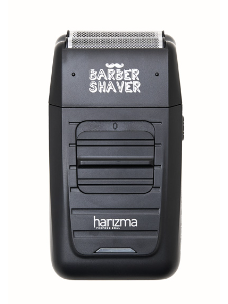 Шейвер для сухого бритья Harizma h10103 B, двойной бритвенный блок + выдвижной триммер , черный