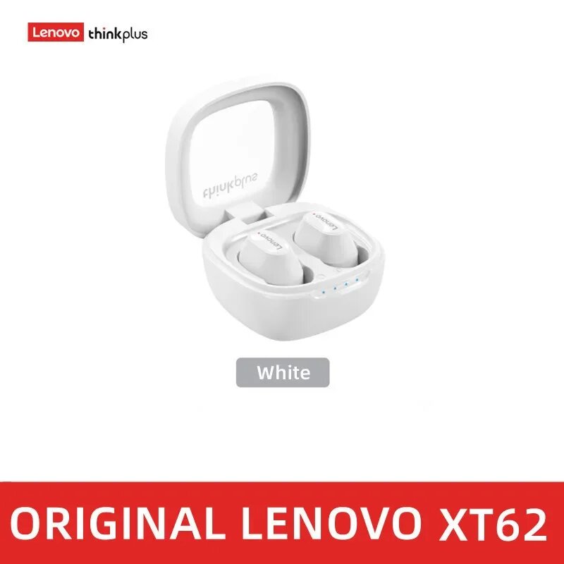 Lenovo XT62 Беспроводные наушники Белый, XT62 white