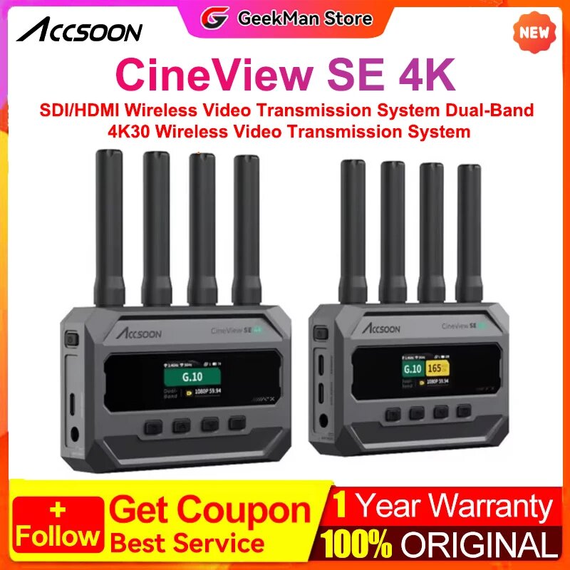 Accsoon CineView SE 4K SDI/HDMI Беспроводная Система Передачи Видео