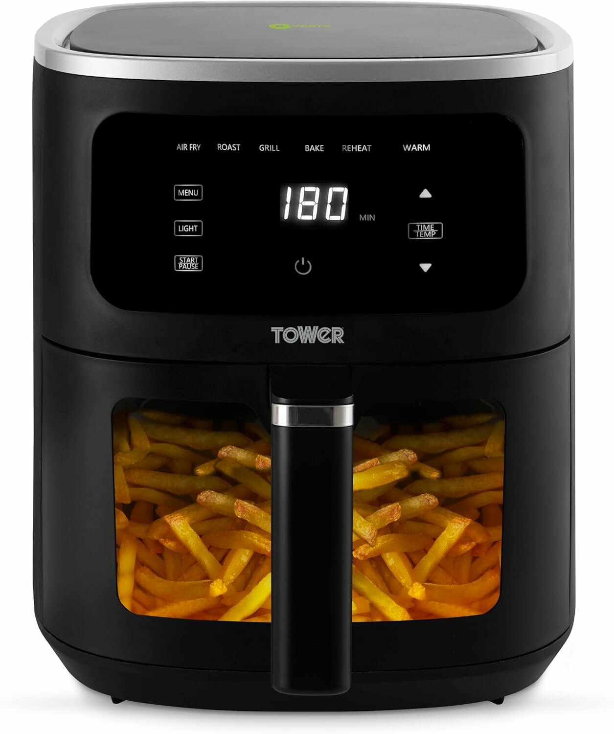Tower Аэрофритюрница T17174 Vortx Vizion объемом 4 л с цифровой панелью управления