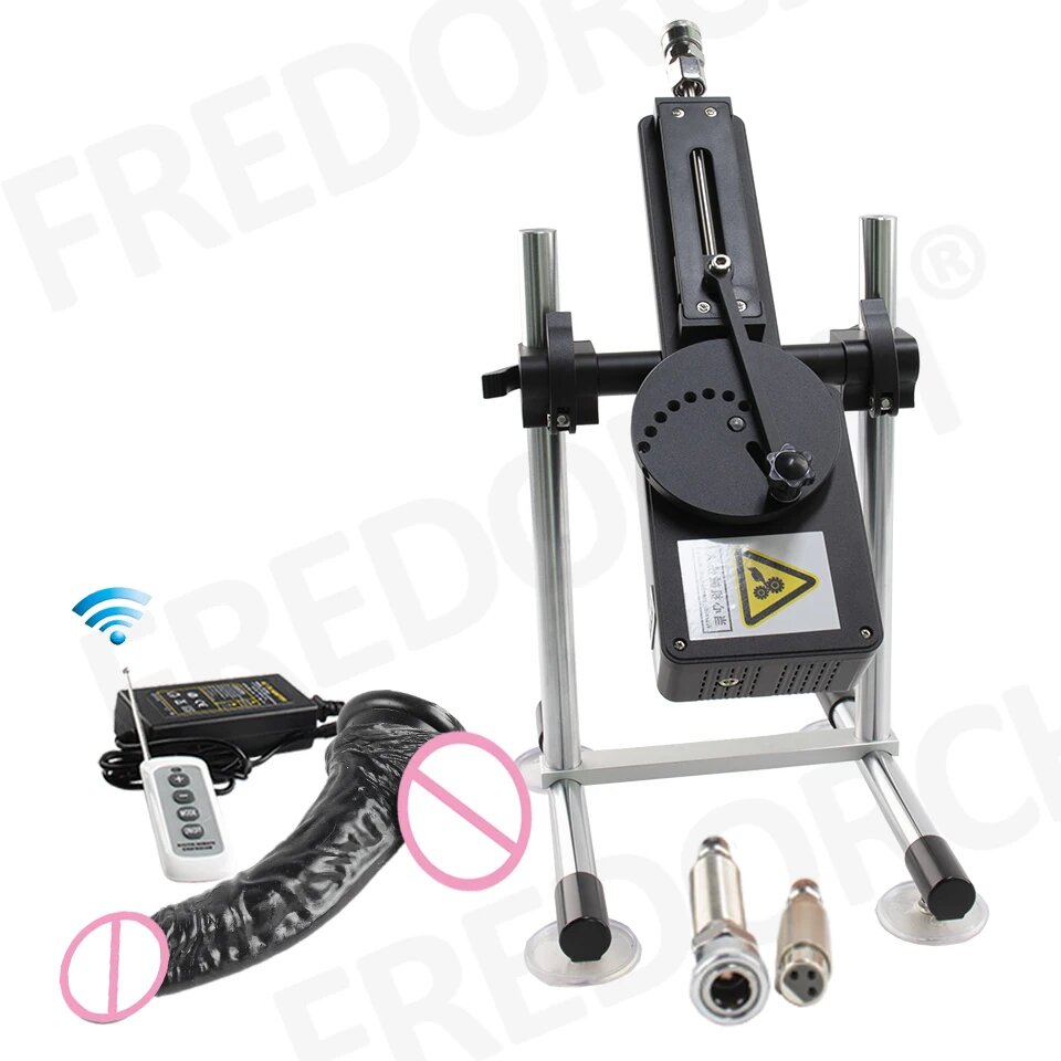 Машинка для секса FREDORCH 70W с насадками- dildo, вибратор, секс-игрушки для пар, взрослых мужчин и женщин, для вагины, женской мастурбации, секс-игрушка