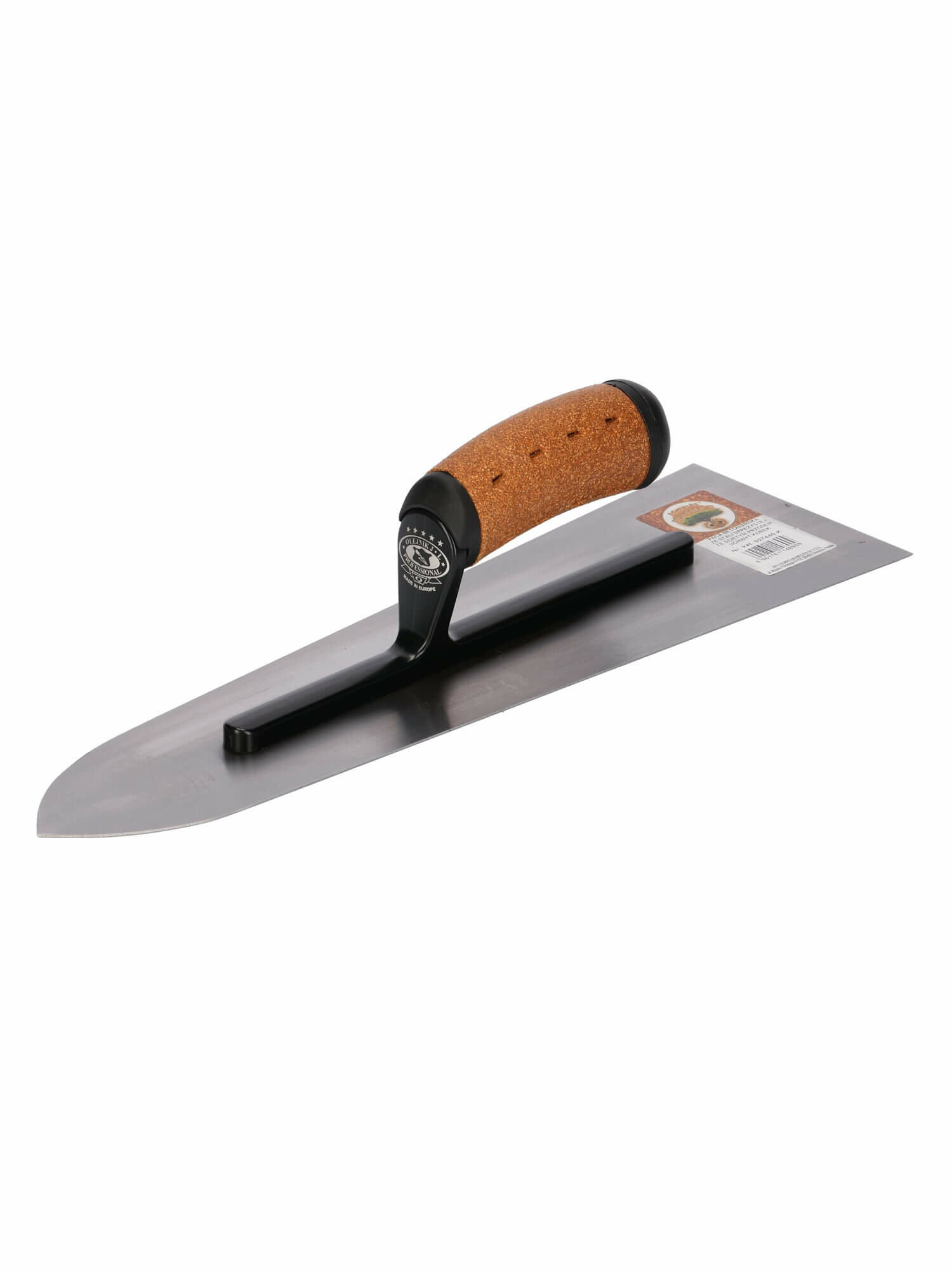 Кельма-гладилка для пола с ручкой пробка Olejnik Natural Cork 027450-K (1*480*90мм)