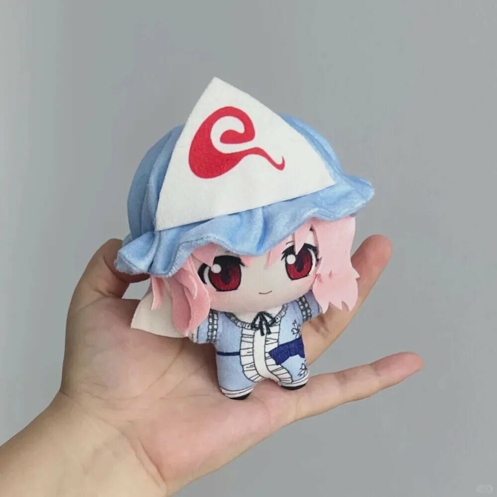 Игрушка антистресс мягкая TouHou Project Fumo Yuyuko Saigyouji ; Ююко Сайгедзи Фумо мягкие игрушки аниме 10СM