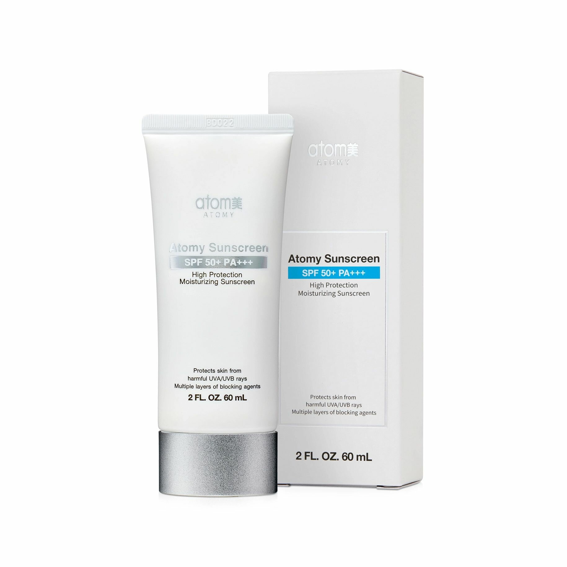 Солнцезащитный крем для лица и тела Атоми SPF 50, 60 мл (Atomy / Корея)