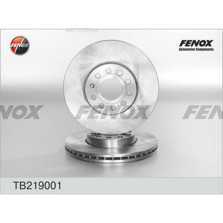 Диск тормозной AUDI A3 04>/VW CADDY 04>/G5/TOURAN 03> передний вент. FENOX TB219001