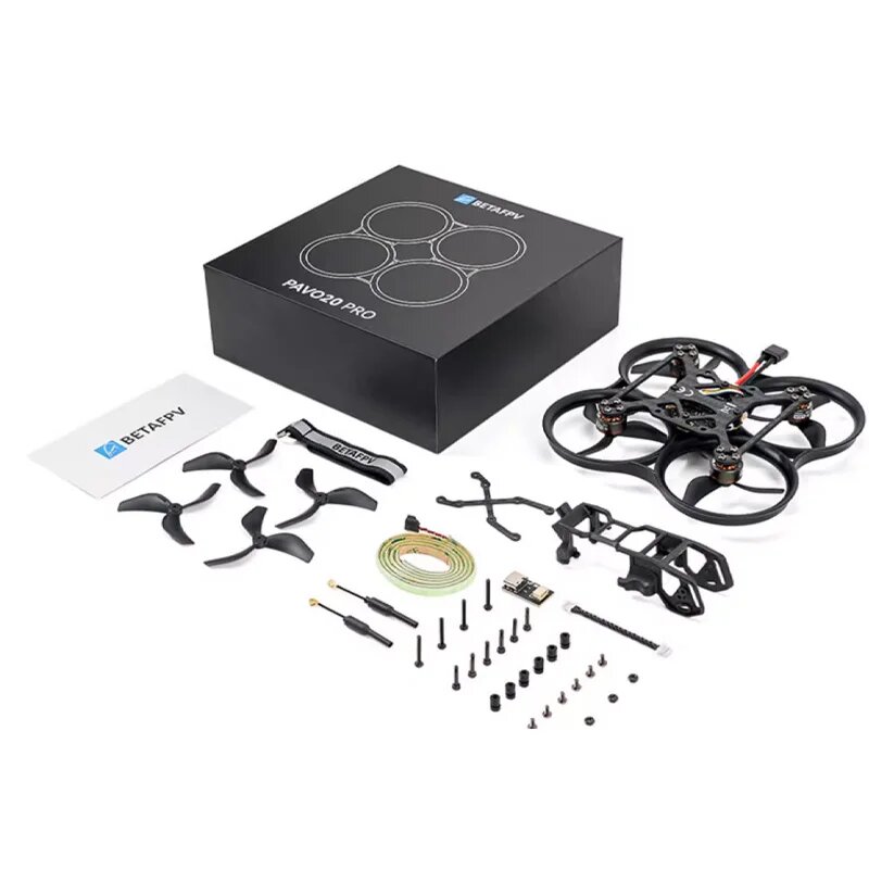 BETAFPV Pavo20 Pro 2,2' Беспроводной квадрокоптер FPV с безщетковым двигателем F4 2-3S 20A V1 Контроллер полета 1104 7200KV Двигатель Подходит для блока DJI O3 HD Air Unit