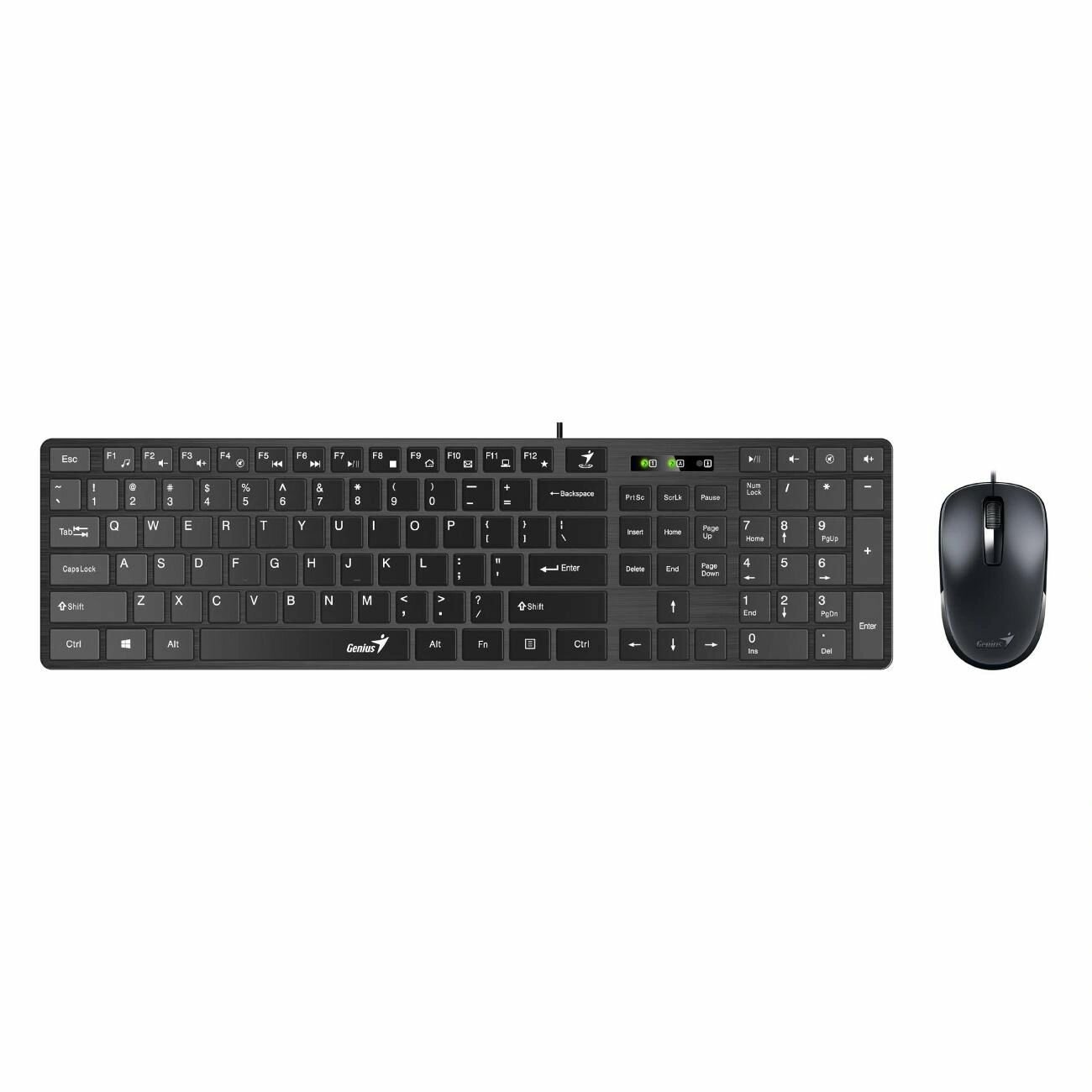Комплект клавиатура и мышь Genius SlimStar C126 (31330007402)