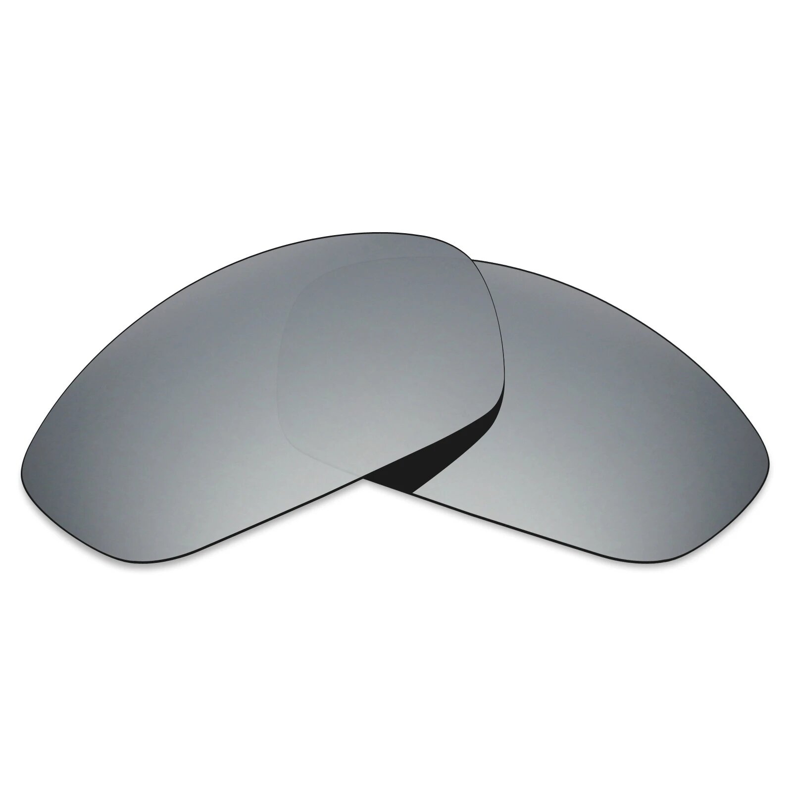 SNARK Поляризованные линзы для Oakley Splice Silver Titanium, Серый