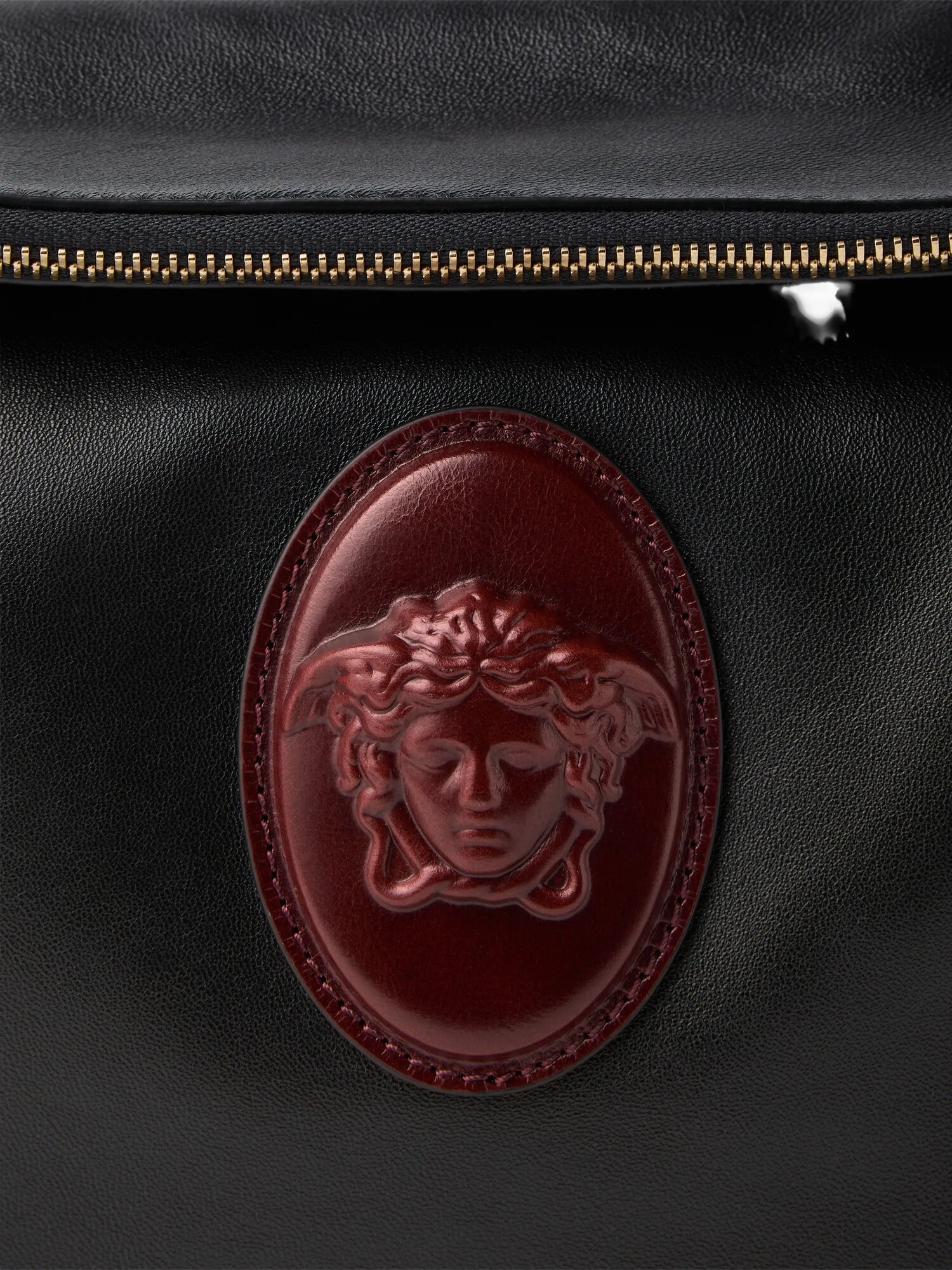 Сумка Versace Lou, черный/черный — фото 1