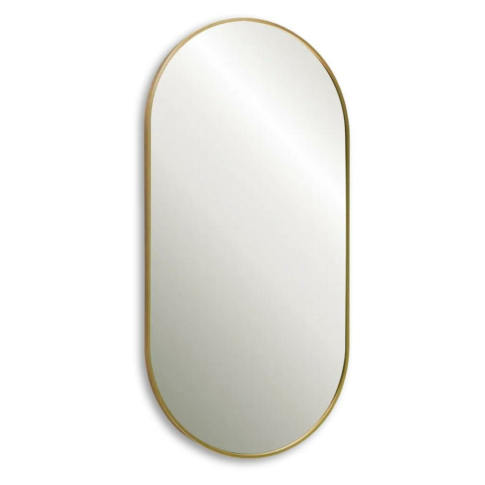 Зеркало Silver Mirrors Aurora 500х1000 (алюм. профиль, цвет золото)