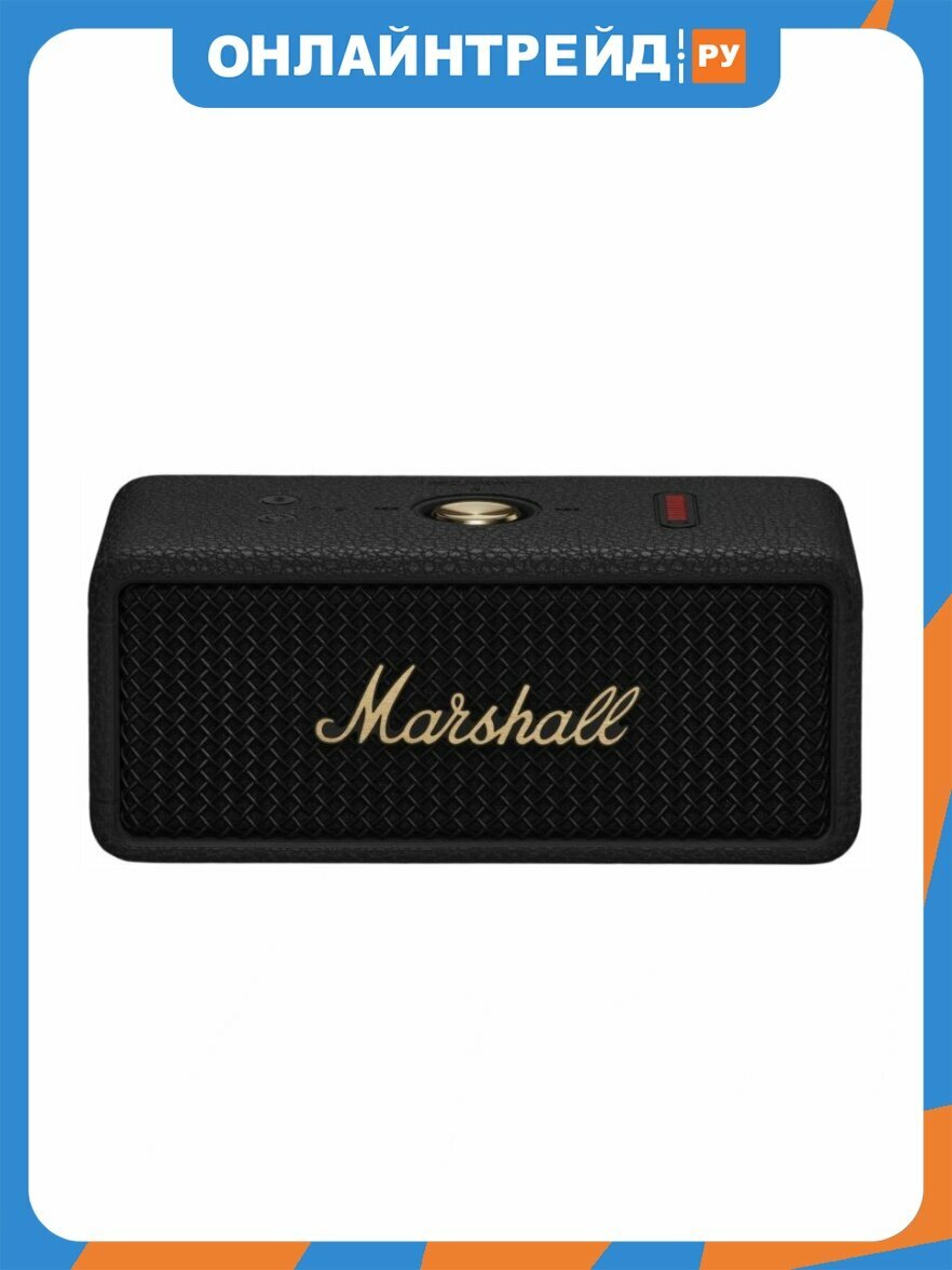 Портативная акустика Marshall Emberton III, Black And Brass