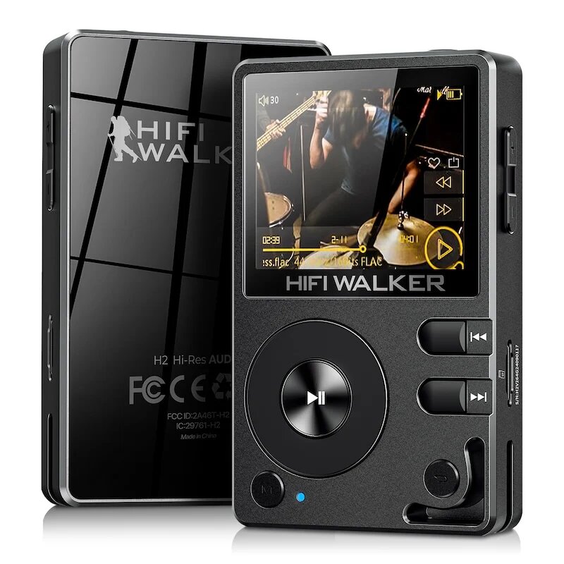 HiFi Walker H2 MP3-плеер, 64 ГБ, H2