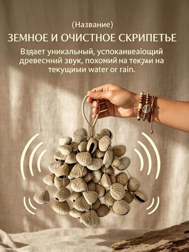 Погремушки из натуральных фруктовых скорлуп, африканские барабаны, йога и медитация, терапевтические звуковые инструменты, ручные колокольчики для сна
