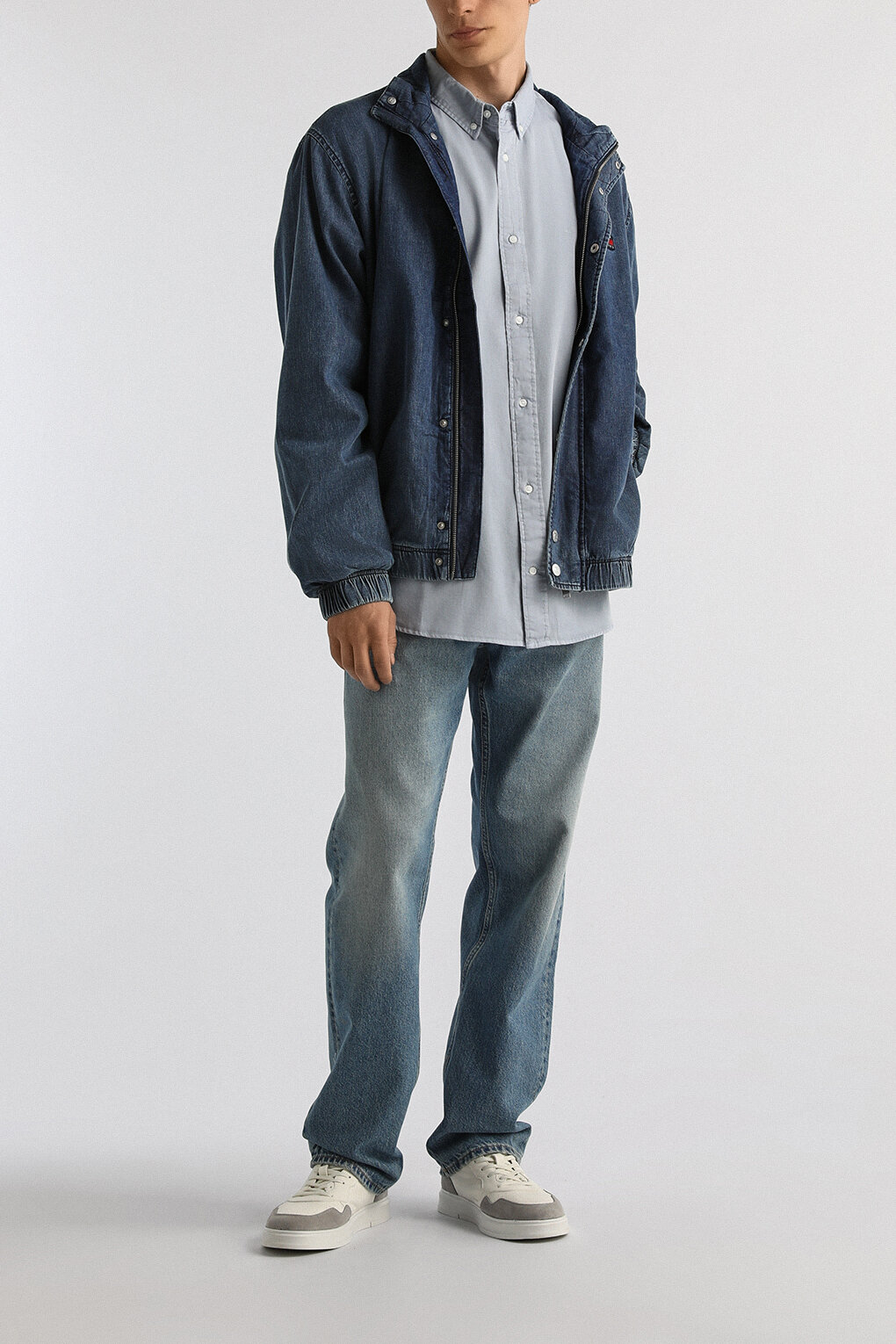 Куртка Tommy Jeans, размер L, синий — фото 1