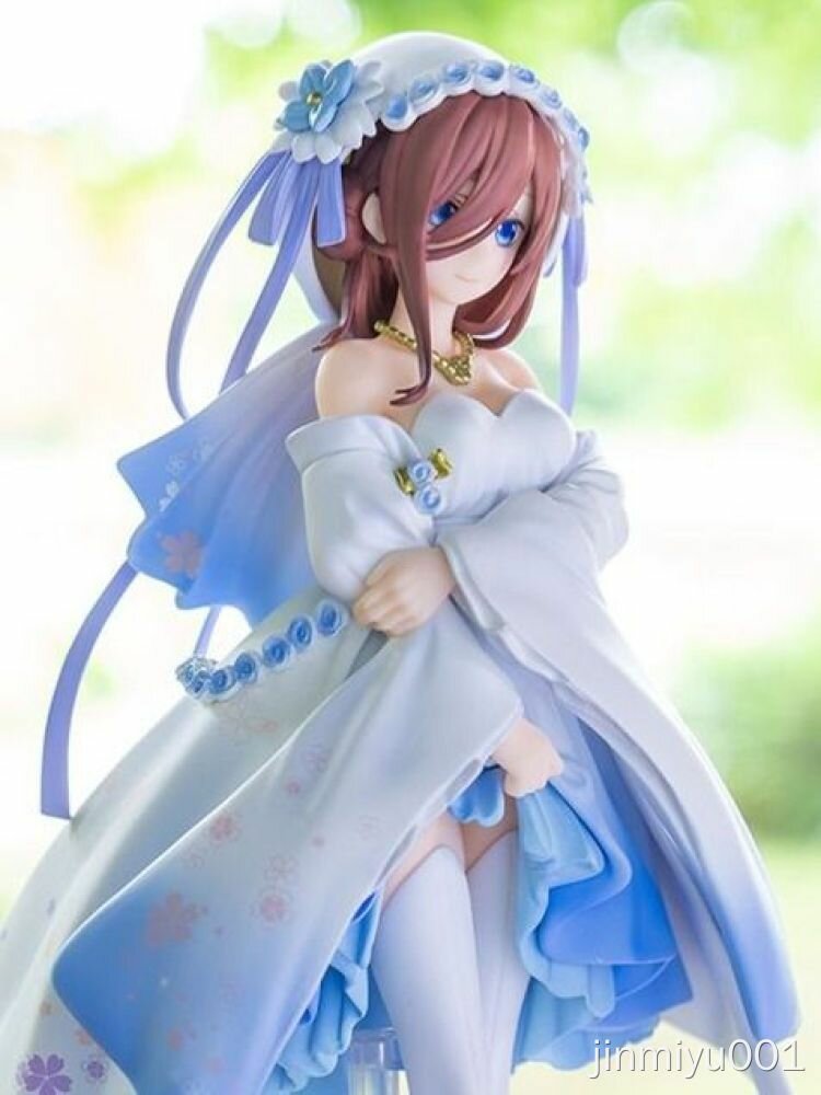 Фигурка из аниме The Quintessential Quintuplets/Nakano Miku, настольная декорация, коллекционная статуэтка, креативный подарок (18cm)