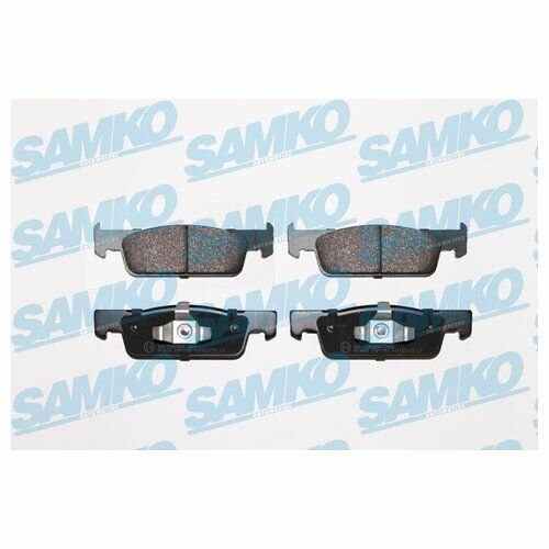 Колодки тормозные дисковые (комплект 4 шт.) Samko 5SP1702 для Renault Clio IV, Twingo III