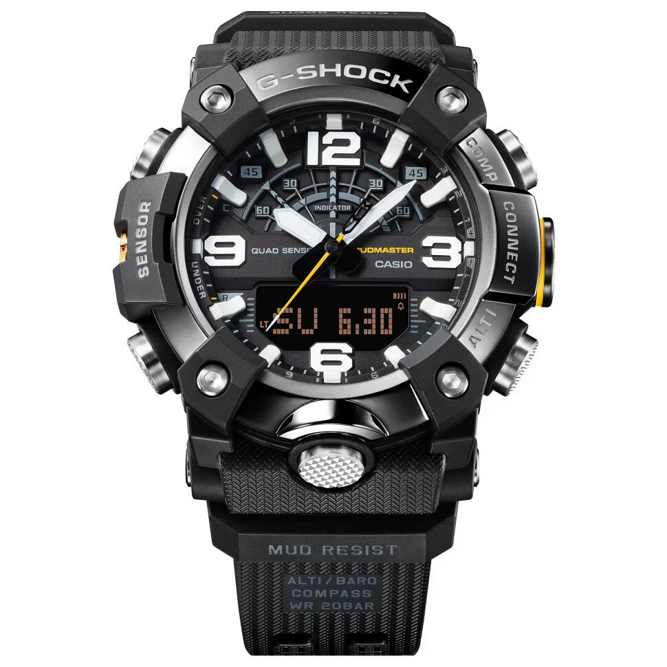 Наручные часы CASIO G-Shock, черный/серый — фото 1