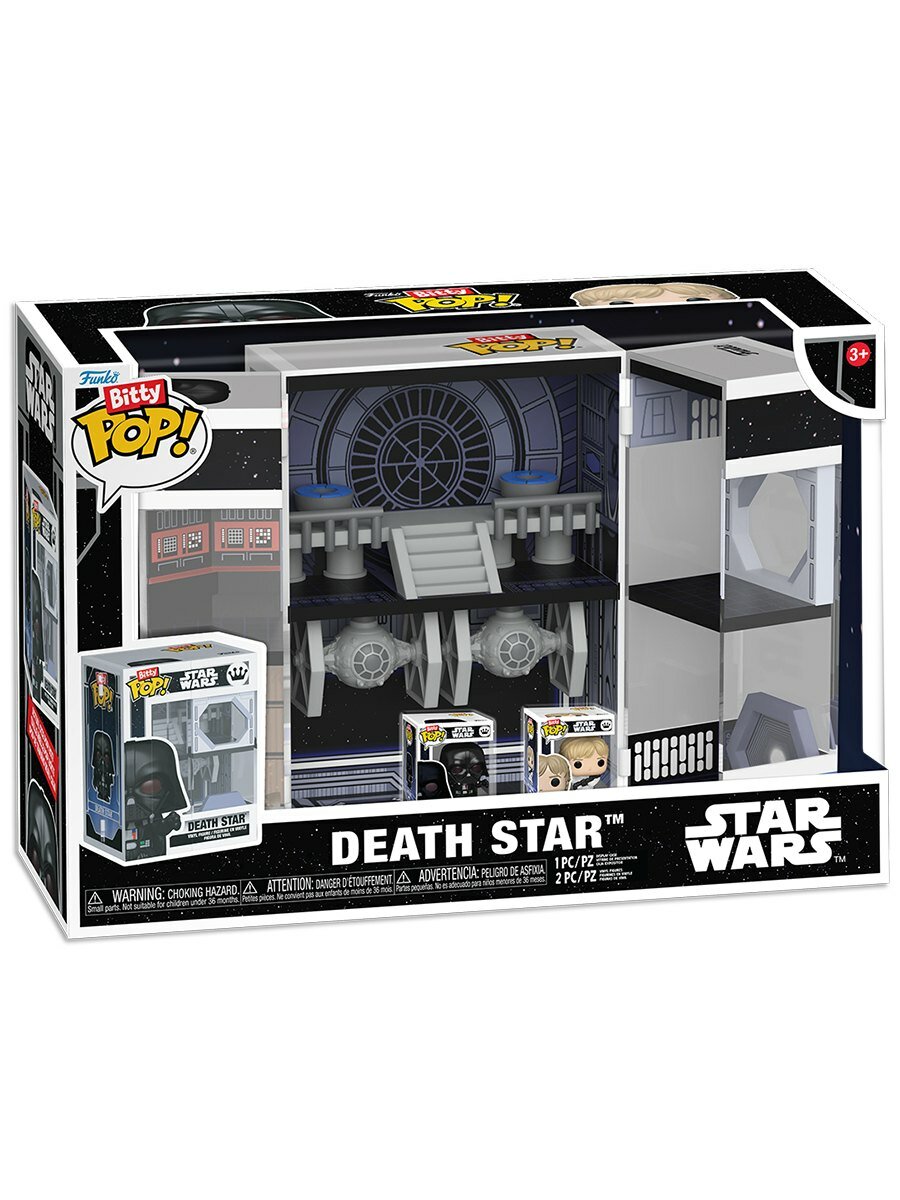 Набор Funko Bitty POP! Bitty Box Star Wars Death Star+Darth Vader+Luke Skywalker (93561)