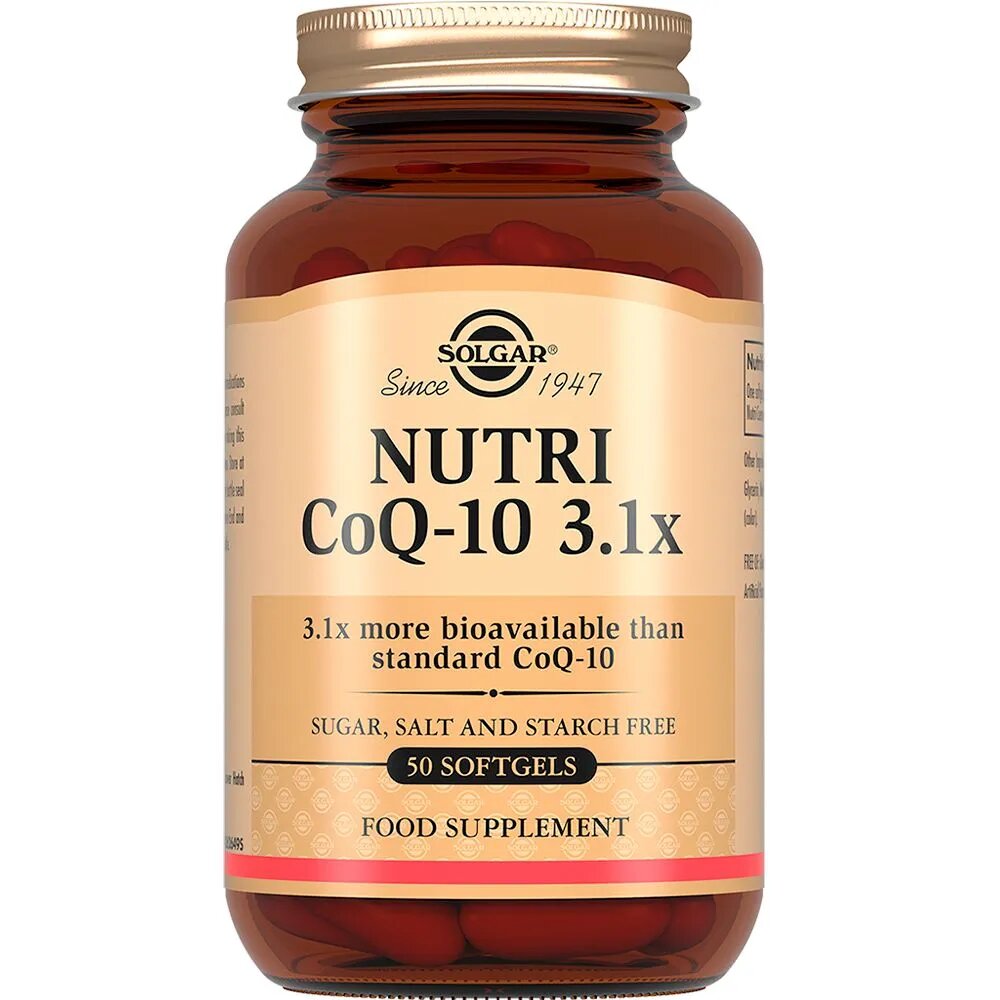 Solgar Нутрикоэнзим Q10 капсулы №50