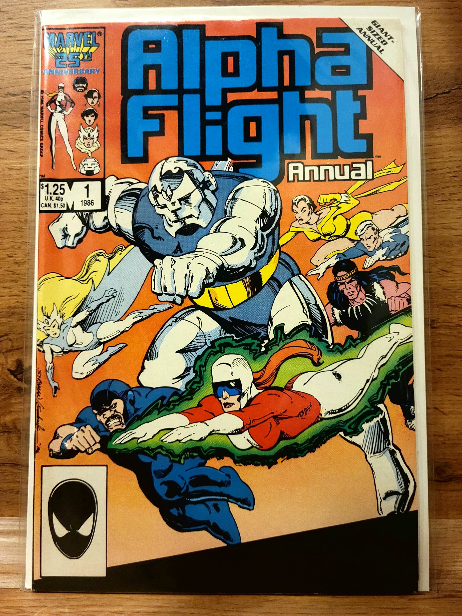 Ретро Комикс Alpha Flight #1. 1985 Год. Оригинал!