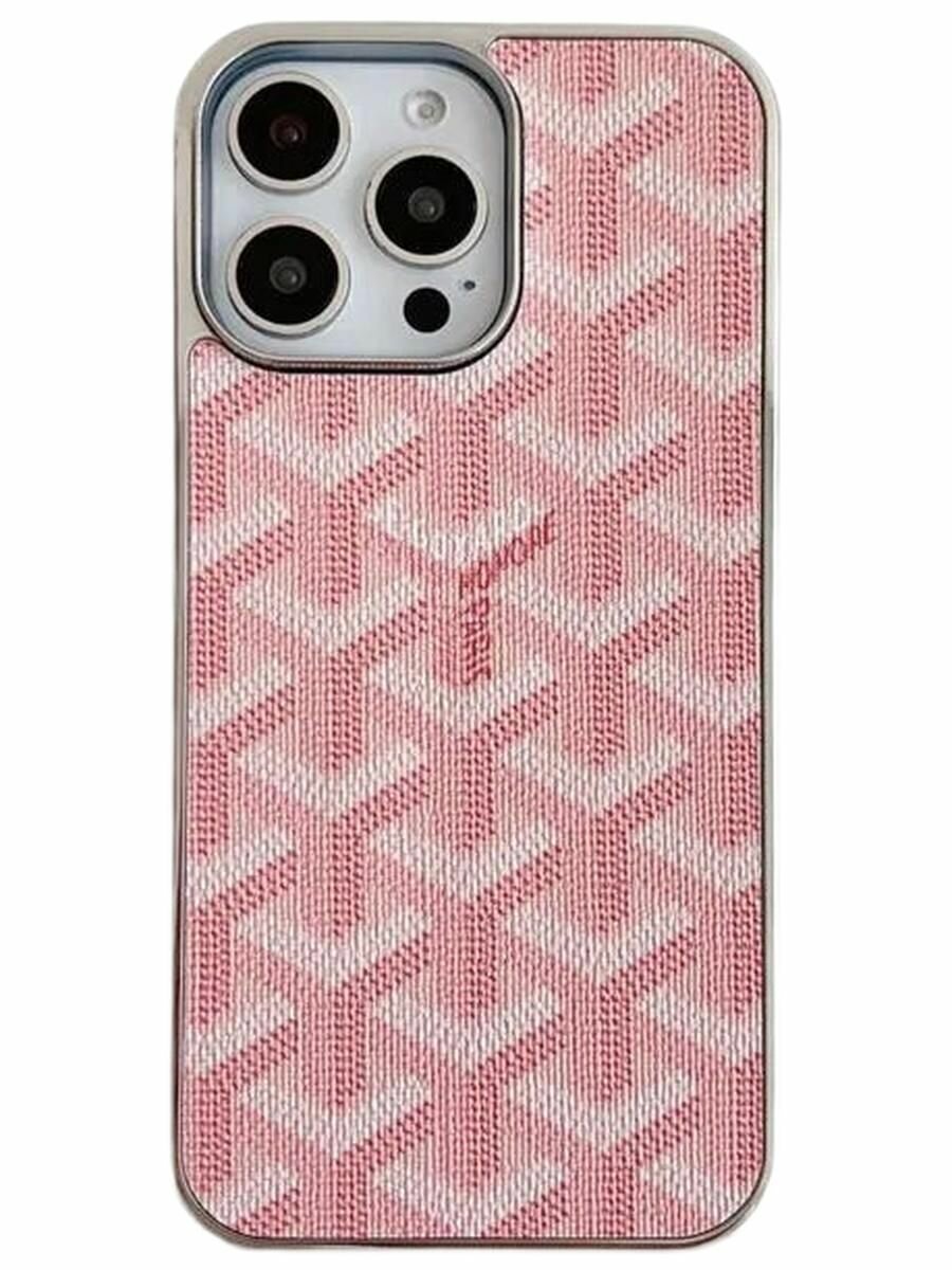 Goyard чехол на iphone 15 pro